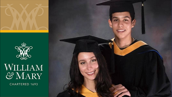 Barbara and Joseph Call: Teen Siblings Graduate from College of William ...